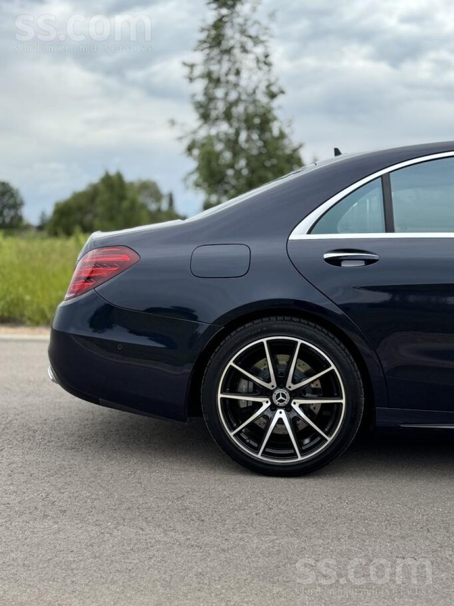 Zils Mercedes-Benz S 560 2019 Daugavpils, ar dzinēja tilpumu 4.00 L un nobraukumu 99 tūkst. km par 47000 €, foto 6 vietnē AUTOMOTO.COM.LV
