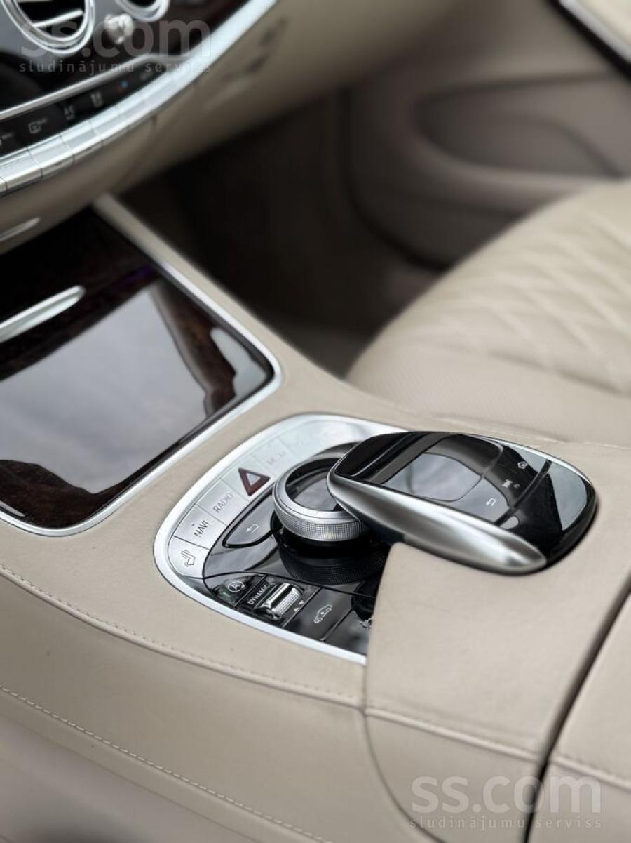 Zils Mercedes-Benz S 560 2019 Daugavpils, ar dzinēja tilpumu 4.00 L un nobraukumu 99 tūkst. km par 47000 €, foto 12 vietnē AUTOMOTO.COM.LV