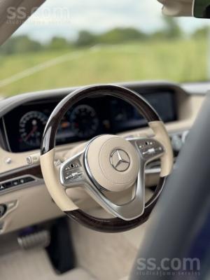 Zils Mercedes-Benz S 560 2019 Daugavpils, ar dzinēja tilpumu 4.00 L un nobraukumu 99 tūkst. km par 47000 €, foto 13 vietnē AUTOMOTO.COM.LV