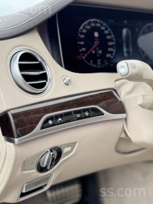 Zils Mercedes-Benz S 560 2019 Daugavpils, ar dzinēja tilpumu 4.00 L un nobraukumu 99 tūkst. km par 47000 €, foto 14 vietnē AUTOMOTO.COM.LV