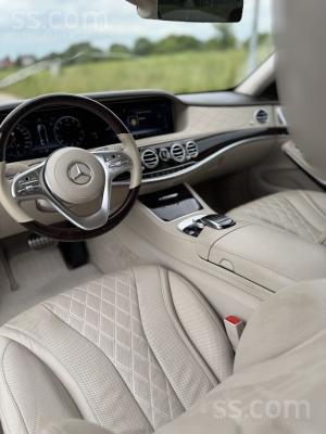 Zils Mercedes-Benz S 560 2019 Daugavpils, ar dzinēja tilpumu 4.00 L un nobraukumu 99 tūkst. km par 47000 €, foto 15 vietnē AUTOMOTO.COM.LV