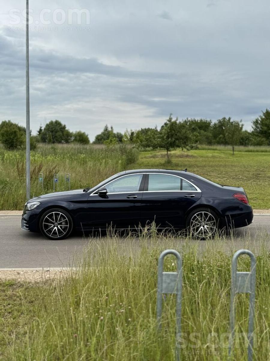 Zils Mercedes-Benz S 560 2019 Daugavpils, ar dzinēja tilpumu 4.00 L un nobraukumu 99 tūkst. km par 47000 €, foto 18 vietnē AUTOMOTO.COM.LV