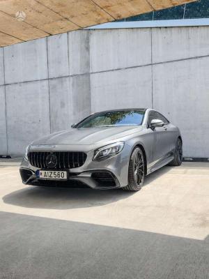 Pelēks Mercedes-Benz S 560 2019 Viļņa, ar dzinēja tilpumu 3.98 L un nobraukumu 170 tūkst. km par 44500 €, foto 4 vietnē AUTOMOTO.COM.LV