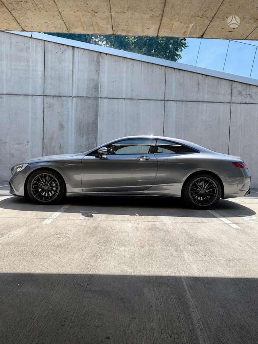 Pelēks Mercedes-Benz S 560 2019 Viļņa, ar dzinēja tilpumu 3.98 L un nobraukumu 170 tūkst. km par 44500 €, foto 5 vietnē AUTOMOTO.COM.LV