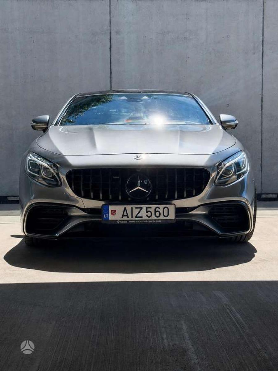 Pelēks Mercedes-Benz S 560 2019 Viļņa, ar dzinēja tilpumu 3.98 L un nobraukumu 170 tūkst. km par 44500 €, foto 7 vietnē AUTOMOTO.COM.LV
