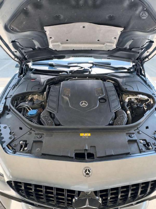 Pelēks Mercedes-Benz S 560 2019 Viļņa, ar dzinēja tilpumu 3.98 L un nobraukumu 170 tūkst. km par 44500 €, foto 7 vietnē AUTOMOTO.COM.LV