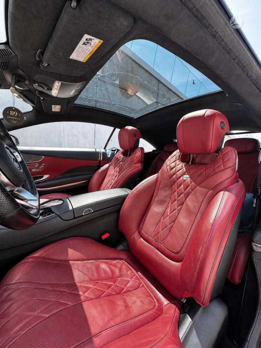 Pelēks Mercedes-Benz S 560 2019 Viļņa, ar dzinēja tilpumu 3.98 L un nobraukumu 170 tūkst. km par 44500 €, foto 21 vietnē AUTOMOTO.COM.LV
