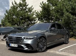 Pelēks Mercedes-Benz S 560 2022 Rīga, ar dzinēja tilpumu 4.00 L un nobraukumu 71 tūkst. km par 79500 €, foto 3 vietnē AUTOMOTO.COM.LV