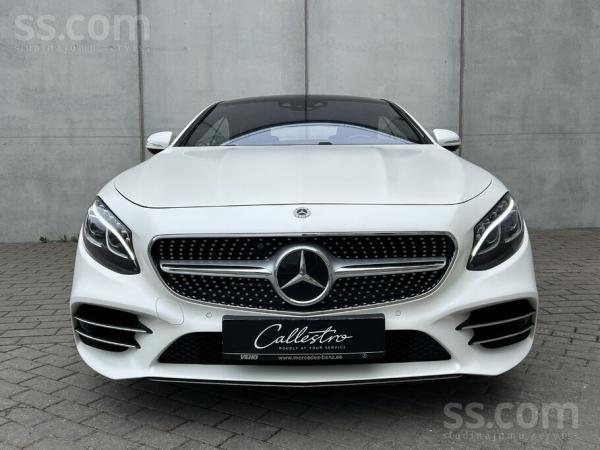 Balts Mercedes-Benz S 560 2019 Tallina, ar dzinēja tilpumu 4.00 L un nobraukumu 76 tūkst. km par 73100 €, foto 2 vietnē AUTOMOTO.COM.LV