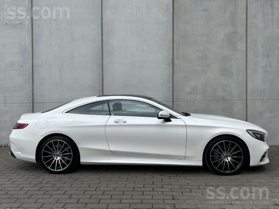 Белый Мерседес S 560 2019 в Таллин, объемом двигателя 4.00 л и пробегом 76 тыс. км за 73100 €, фото 4 на AUTOMOTO.COM.LV
