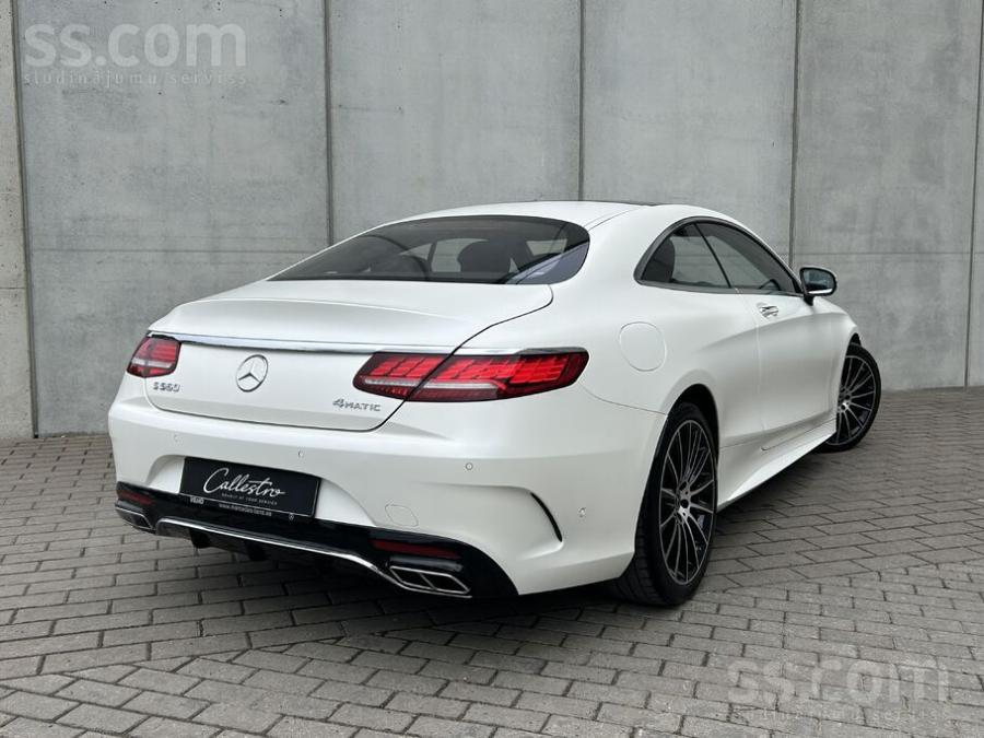 Белый Мерседес S 560 2019 в Таллин, объемом двигателя 4.00 л и пробегом 76 тыс. км за 73100 €, фото 5 на AUTOMOTO.COM.LV