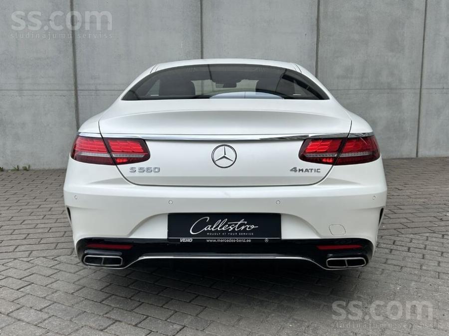 Белый Мерседес S 560 2019 в Таллин, объемом двигателя 4.00 л и пробегом 76 тыс. км за 73100 €, фото 6 на AUTOMOTO.COM.LV