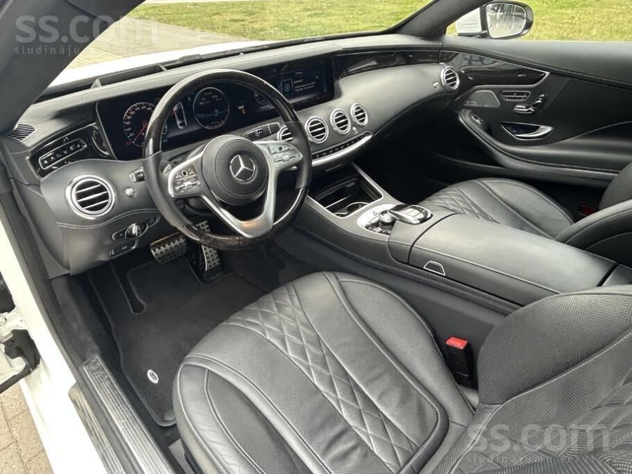 Белый Мерседес S 560 2019 в Таллин, объемом двигателя 4.00 л и пробегом 76 тыс. км за 73100 €, фото 11 на AUTOMOTO.COM.LV