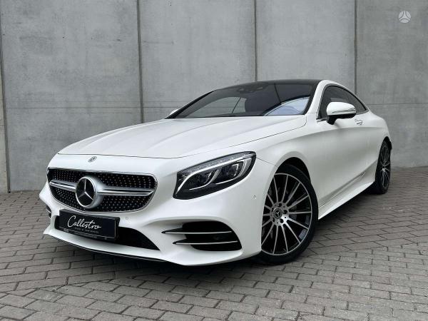 Balts Mercedes-Benz S 560 2019 Tallina, ar dzinēja tilpumu 3.98 L un nobraukumu 76 tūkst. km par 68209 €, foto 1 vietnē AUTOMOTO.COM.LV
