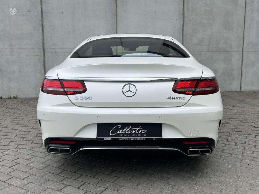 Белый Мерседес S 560 2019 в Таллин, объемом двигателя 3.98 л и пробегом 76 тыс. км за 68209 €, фото 6 на AUTOMOTO.COM.LV