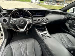 Белый Мерседес S 560 2019 в Таллин, объемом двигателя 3.98 л и пробегом 76 тыс. км за 68209 €, фото 13 на AUTOMOTO.COM.LV