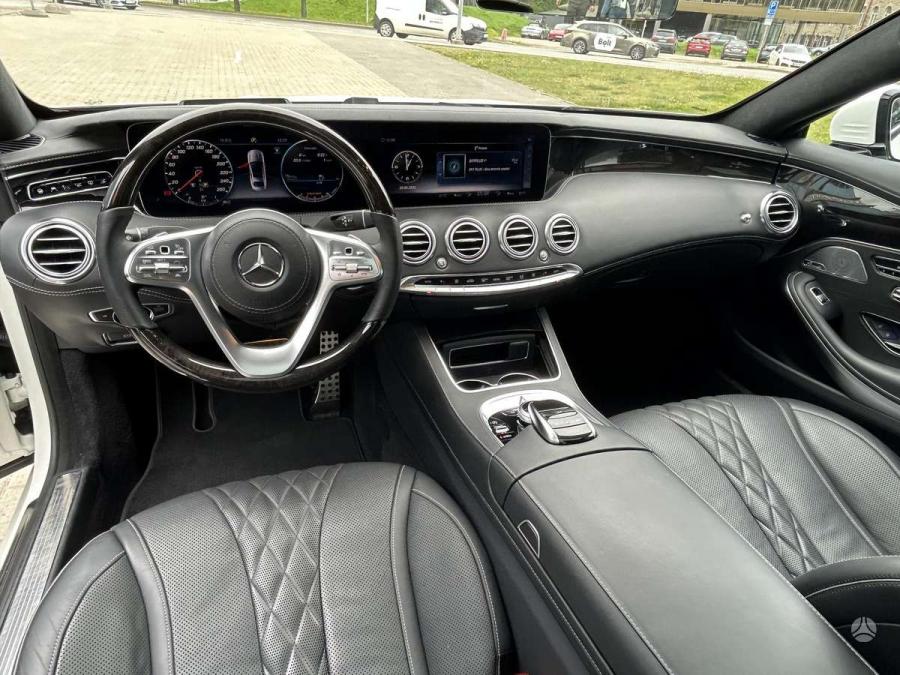 Белый Мерседес S 560 2019 в Таллин, объемом двигателя 3.98 л и пробегом 76 тыс. км за 68209 €, фото 13 на AUTOMOTO.COM.LV