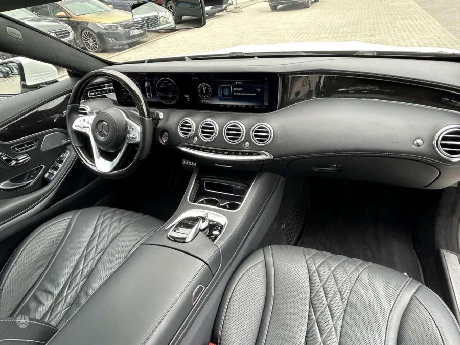 Белый Мерседес S 560 2019 в Таллин, объемом двигателя 3.98 л и пробегом 76 тыс. км за 68209 €, фото 15 на AUTOMOTO.COM.LV