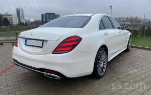 Balts Mercedes-Benz S 560 2018 Bauska, ar dzinēja tilpumu 5.00 L un nobraukumu 175 tūkst. km par 36000 €, foto 1 vietnē AUTOMOTO.COM.LV