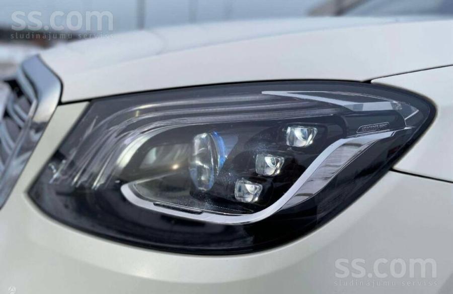 Balts Mercedes-Benz S 560 2018 Bauska, ar dzinēja tilpumu 5.00 L un nobraukumu 175 tūkst. km par 36000 €, foto 5 vietnē AUTOMOTO.COM.LV