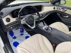 Balts Mercedes-Benz S 560 2018 Bauska, ar dzinēja tilpumu 5.00 L un nobraukumu 175 tūkst. km par 36000 €, foto 6 vietnē AUTOMOTO.COM.LV
