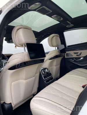 Balts Mercedes-Benz S 560 2018 Bauska, ar dzinēja tilpumu 5.00 L un nobraukumu 175 tūkst. km par 36000 €, foto 13 vietnē AUTOMOTO.COM.LV