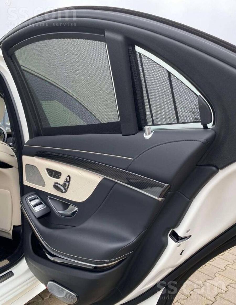 Balts Mercedes-Benz S 560 2018 Bauska, ar dzinēja tilpumu 5.00 L un nobraukumu 175 tūkst. km par 36000 €, foto 14 vietnē AUTOMOTO.COM.LV
