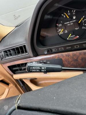 Желтый Мерседес S 560 1987 в Алитус, объемом двигателя 5.50 л и пробегом 115 тыс. км за 13300 €, фото 19 на AUTOMOTO.COM.LV