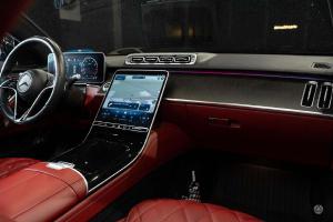 Melns Mercedes-Benz S 580 2022 Rīga, ar dzinēja tilpumu 0.00 L un nobraukumu 35 tūkst. km par 89900 €, foto 14 vietnē AUTOMOTO.COM.LV