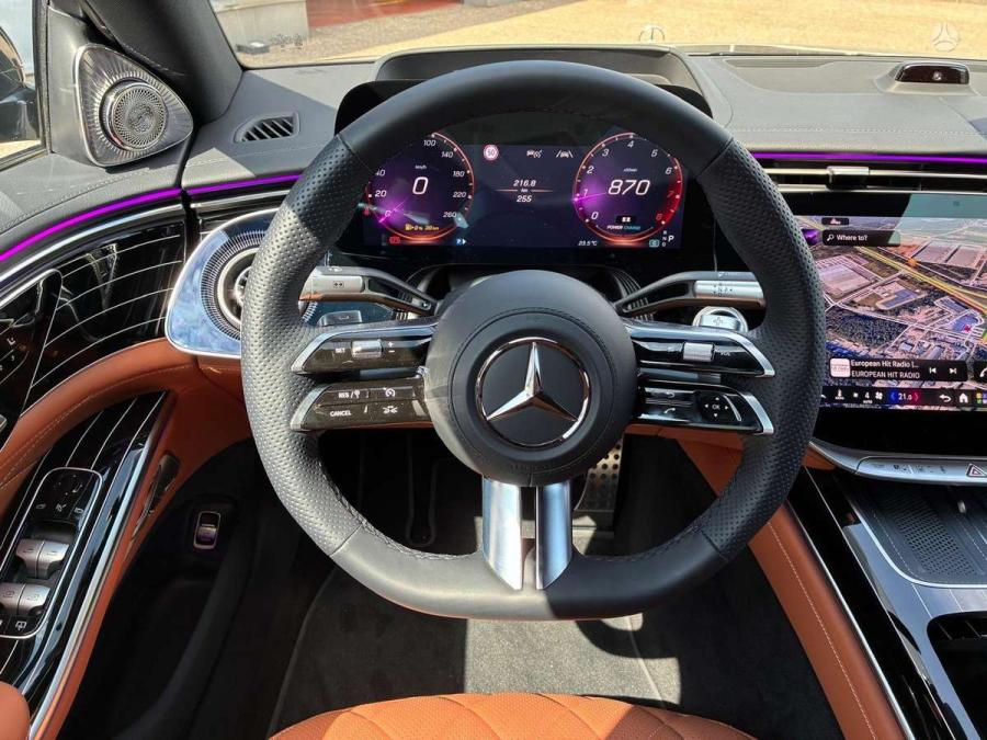 Melns Mercedes-Benz S 580 2026 Viļņa, ar dzinēja tilpumu 3.98 L un nobraukumu 15 tūkst. km par 180900 €, foto 21 vietnē AUTOMOTO.COM.LV