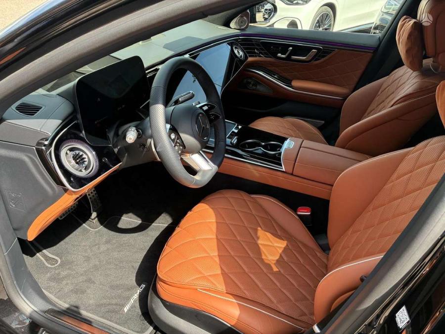Melns Mercedes-Benz S 580 2026 Viļņa, ar dzinēja tilpumu 3.98 L un nobraukumu 15 tūkst. km par 180900 €, foto 22 vietnē AUTOMOTO.COM.LV