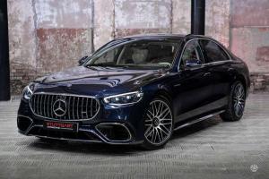 Zils Mercedes-Benz S 580 2023 Kauņa, ar dzinēja tilpumu 3.98 L un nobraukumu 40 tūkst. km par 83000 €, foto 4 vietnē AUTOMOTO.COM.LV