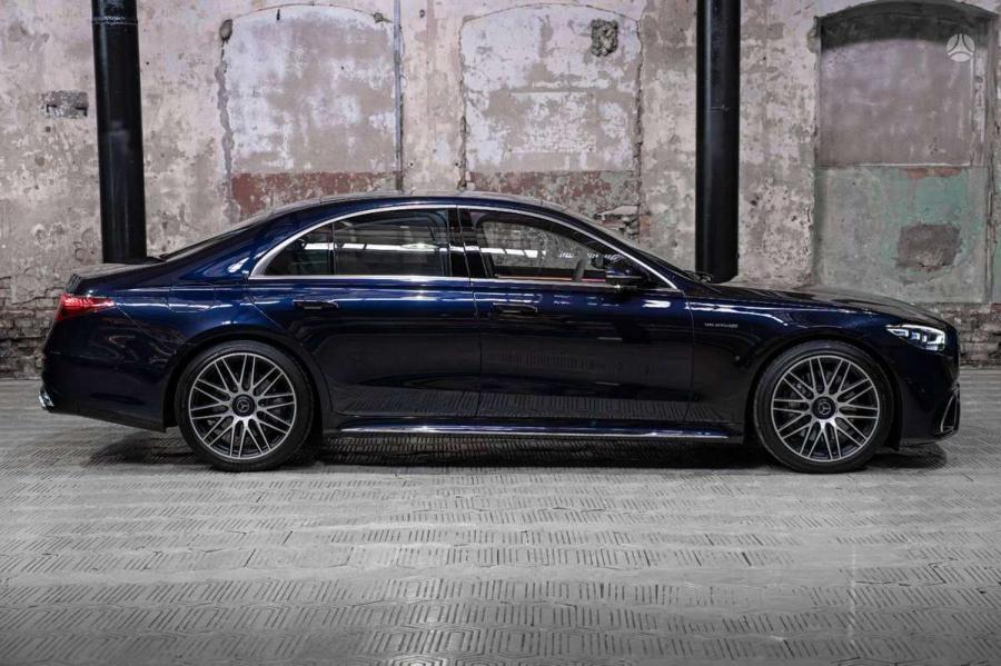 Zils Mercedes-Benz S 580 2023 Kauņa, ar dzinēja tilpumu 3.98 L un nobraukumu 40 tūkst. km par 83000 €, foto 5 vietnē AUTOMOTO.COM.LV