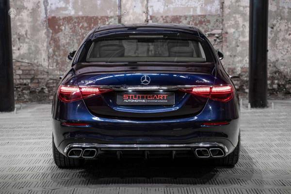 Zils Mercedes-Benz S 580 2023 Kauņa, ar dzinēja tilpumu 3.98 L un nobraukumu 40 tūkst. km par 83000 €, foto 6 vietnē AUTOMOTO.COM.LV