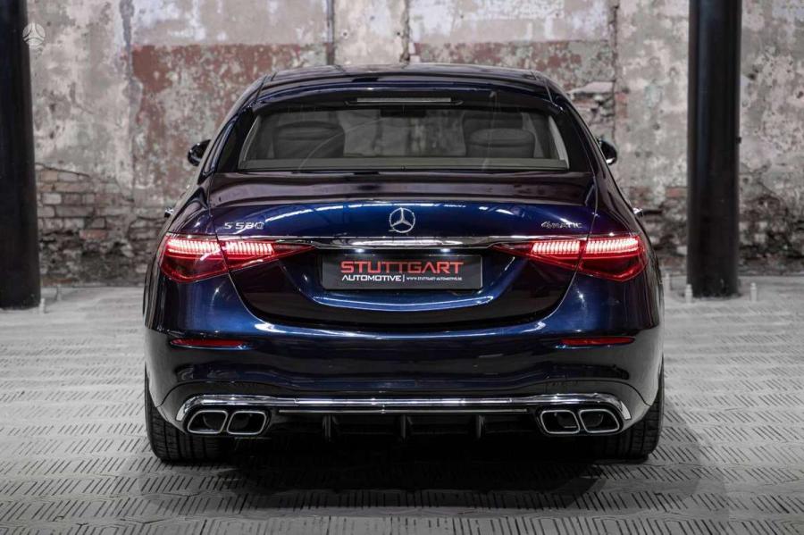 Zils Mercedes-Benz S 580 2023 Kauņa, ar dzinēja tilpumu 3.98 L un nobraukumu 40 tūkst. km par 83000 €, foto 6 vietnē AUTOMOTO.COM.LV