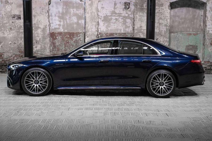 Zils Mercedes-Benz S 580 2023 Kauņa, ar dzinēja tilpumu 3.98 L un nobraukumu 40 tūkst. km par 83000 €, foto 8 vietnē AUTOMOTO.COM.LV