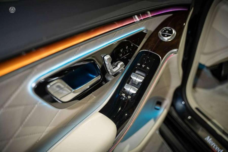 Zils Mercedes-Benz S 580 2023 Kauņa, ar dzinēja tilpumu 3.98 L un nobraukumu 40 tūkst. km par 83000 €, foto 17 vietnē AUTOMOTO.COM.LV