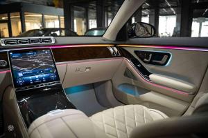 Zils Mercedes-Benz S 580 2023 Kauņa, ar dzinēja tilpumu 3.98 L un nobraukumu 40 tūkst. km par 83000 €, foto 19 vietnē AUTOMOTO.COM.LV