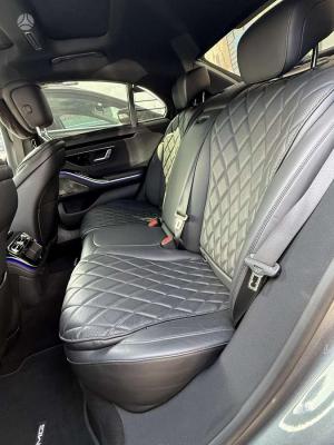 Grey Mercedes-Benz S 580 2022 in Riga, with an engine capacity of 3.98 L and mileage of 71 thousand km for 79500 €, photo 18 on AUTOMOTO.COM.LV