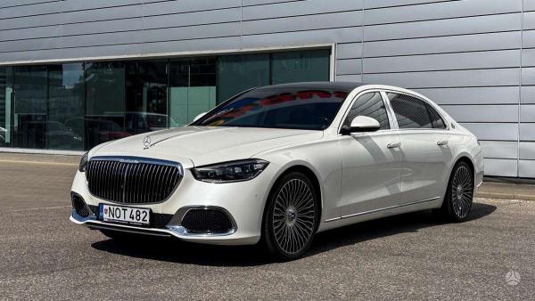 Balts Mercedes-Benz S 580 2022 Viļņa, ar dzinēja tilpumu 3.98 L un nobraukumu 36 tūkst. km par 135900 €, foto 2 vietnē AUTOMOTO.COM.LV