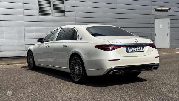 Balts Mercedes-Benz S 580 2022 Viļņa, ar dzinēja tilpumu 3.98 L un nobraukumu 36 tūkst. km par 135900 €, foto 5 vietnē AUTOMOTO.COM.LV