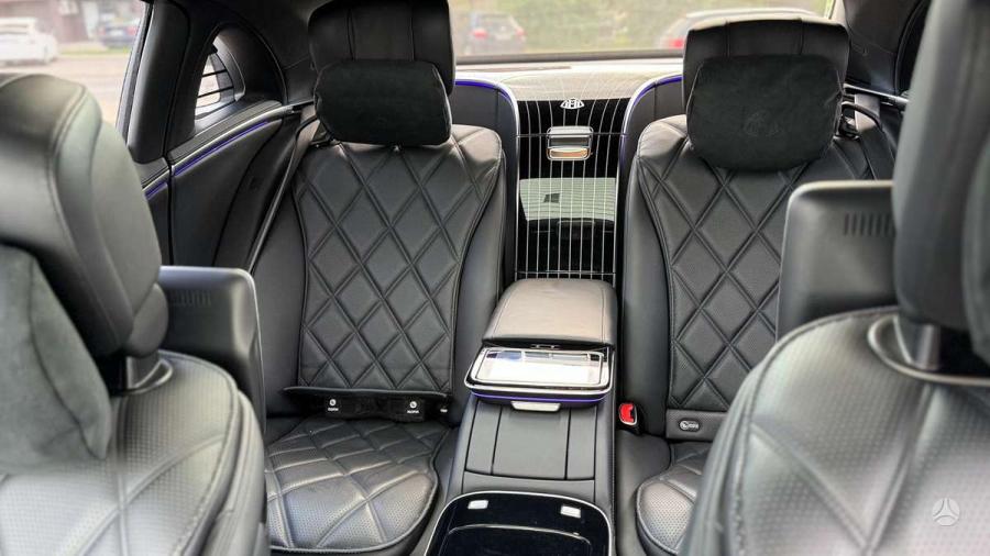 Белый Мерседес S 580 2022 в Вильнюс, объемом двигателя 3.98 л и пробегом 36 тыс. км за 135900 €, фото 33 на AUTOMOTO.COM.LV