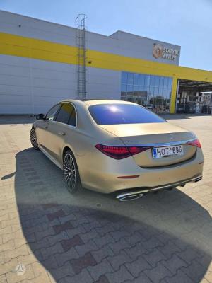 Dzeltens Mercedes-Benz S 580 2022 Klaipėda, ar dzinēja tilpumu 4.00 L un nobraukumu 75 tūkst. km par 134000 €, foto 5 vietnē AUTOMOTO.COM.LV