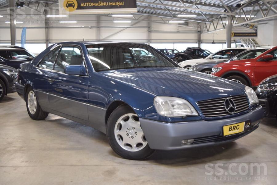 Zils Mercedes-Benz s-600 1993 Rīga, ar dzinēja tilpumu 6.00 L un nobraukumu 94 tūkst. km par 19900 €, foto 1 vietnē AUTOMOTO.COM.LV