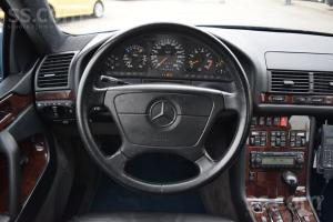 Zils Mercedes-Benz s-600 1993 Rīga, ar dzinēja tilpumu 6.00 L un nobraukumu 94 tūkst. km par 19900 €, foto 10 vietnē AUTOMOTO.COM.LV