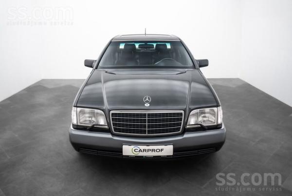 Grey Mercedes-Benz s-600 1991 in Tallinn, with an engine capacity of 6.00 L and mileage of 179 thousand km for 29999 €, photo 2 on AUTOMOTO.COM.LV