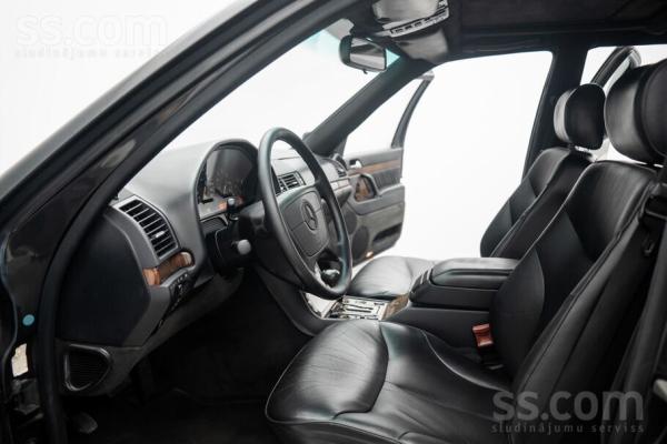 Grey Mercedes-Benz s-600 1991 in Tallinn, with an engine capacity of 6.00 L and mileage of 179 thousand km for 29999 €, photo 7 on AUTOMOTO.COM.LV