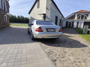 Pelēks Mercedes-Benz s-600 2001 Šauļi, ar dzinēja tilpumu 5.80 L un nobraukumu 200 tūkst. km par 6700 €, foto 10 vietnē AUTOMOTO.COM.LV