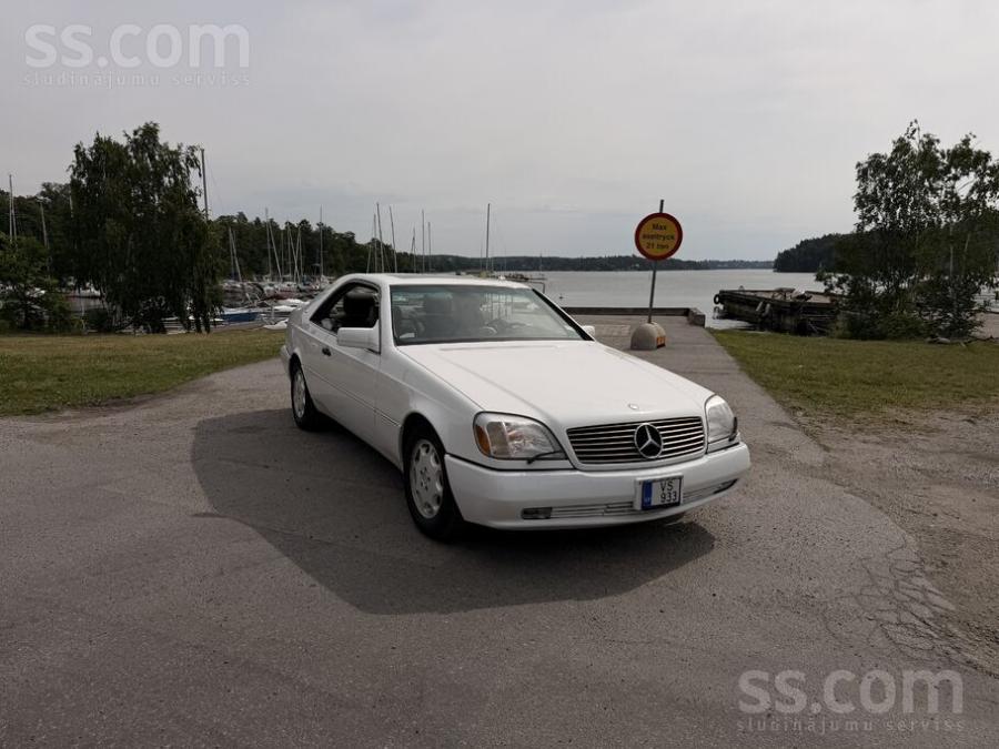 Balts Mercedes-Benz s-600 1994 Rīga, ar dzinēja tilpumu 6.00 L un nobraukumu 132 tūkst. km par 17000 €, foto 1 vietnē AUTOMOTO.COM.LV
