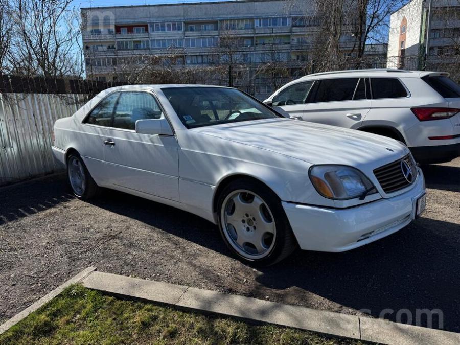 Balts Mercedes-Benz s-600 1994 Rīga, ar dzinēja tilpumu 6.00 L un nobraukumu 132 tūkst. km par 17000 €, foto 3 vietnē AUTOMOTO.COM.LV